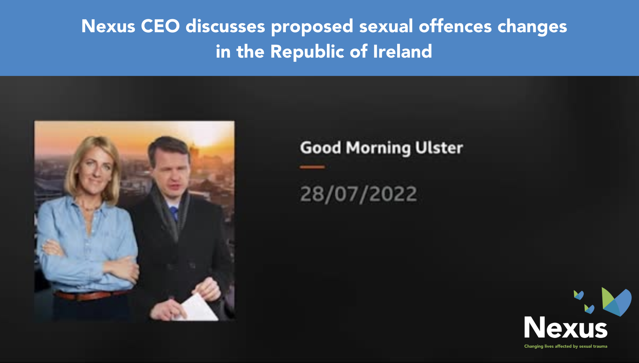 Nexus CEO responds to proposed changes to Republic of Ireland sexual ...
